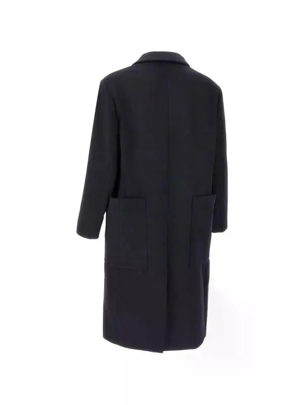 PALTO' Double-breasted Peak-lapel Coat