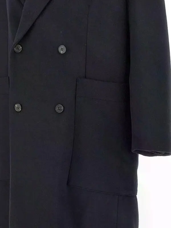 PALTO' Double-breasted Peak-lapel Coat