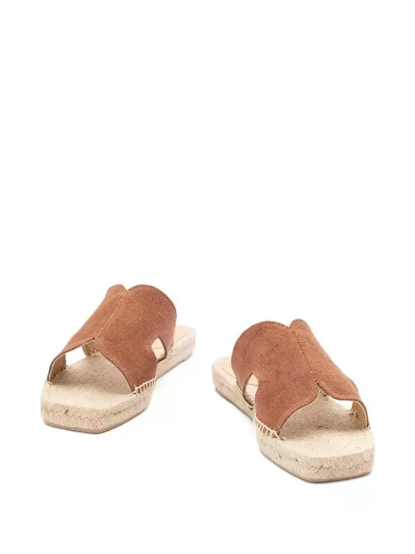 CastaÑer Priya/002 Cut-out Espadrilles - Brown