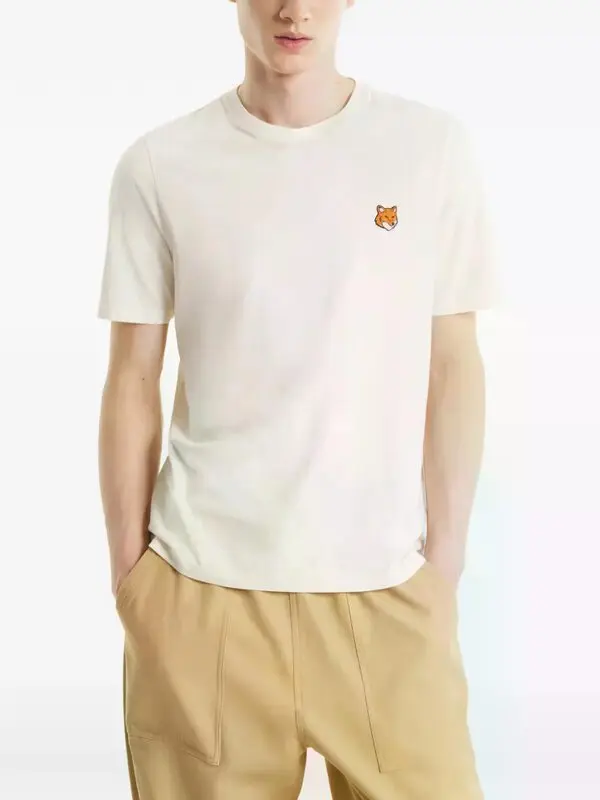 Maison Kitsuné Fox Head T-shirt - Neutrals
