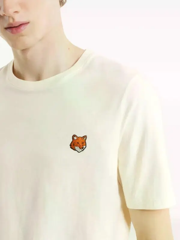 Maison Kitsuné Fox Head T-shirt - Neutrals