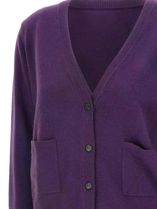 NOT SHY Ava Patch-pocket V-neck Cardigan