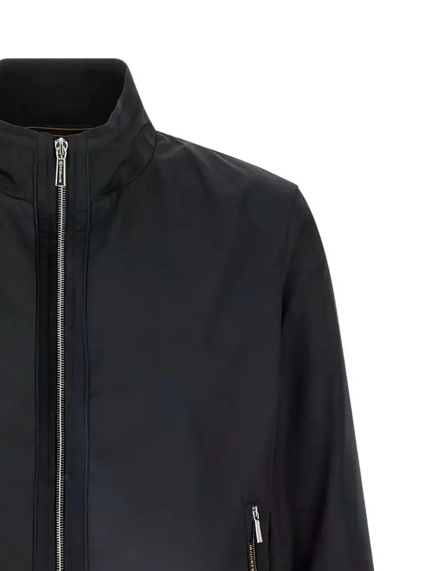 MOORER Manetti-wk Zip-up Bomber Jacket - Blue