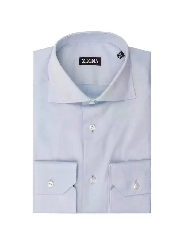 Zegna Buttoned Shirt - Blue