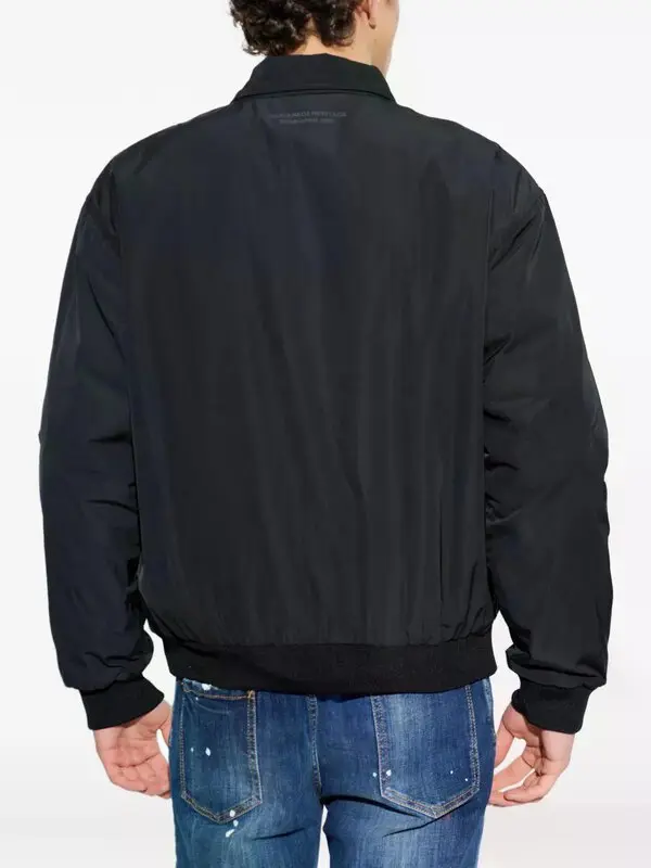 Dsquared2 Zip Bomber Jacket - Black