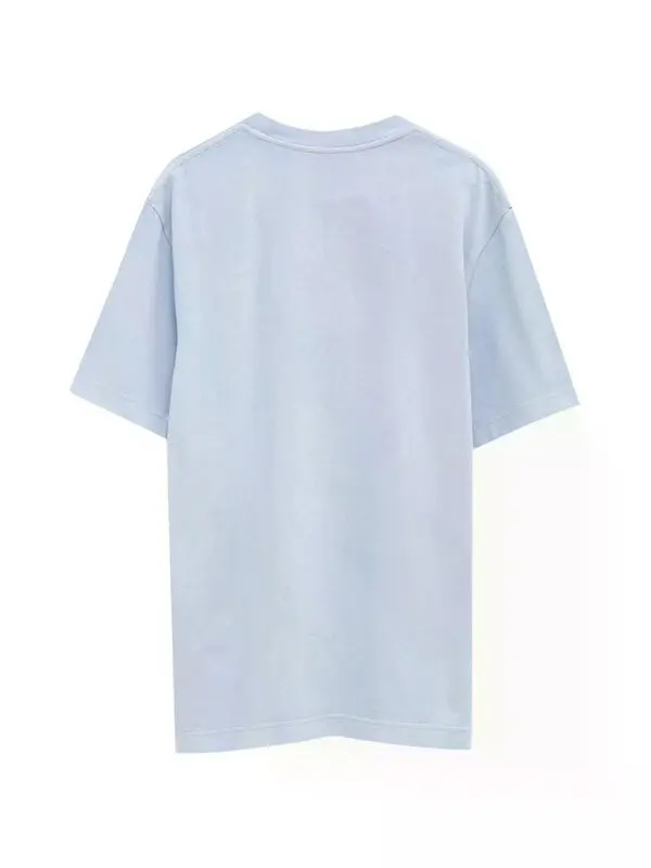 Jacquemus Logo-embroidered T-shirt - Blue