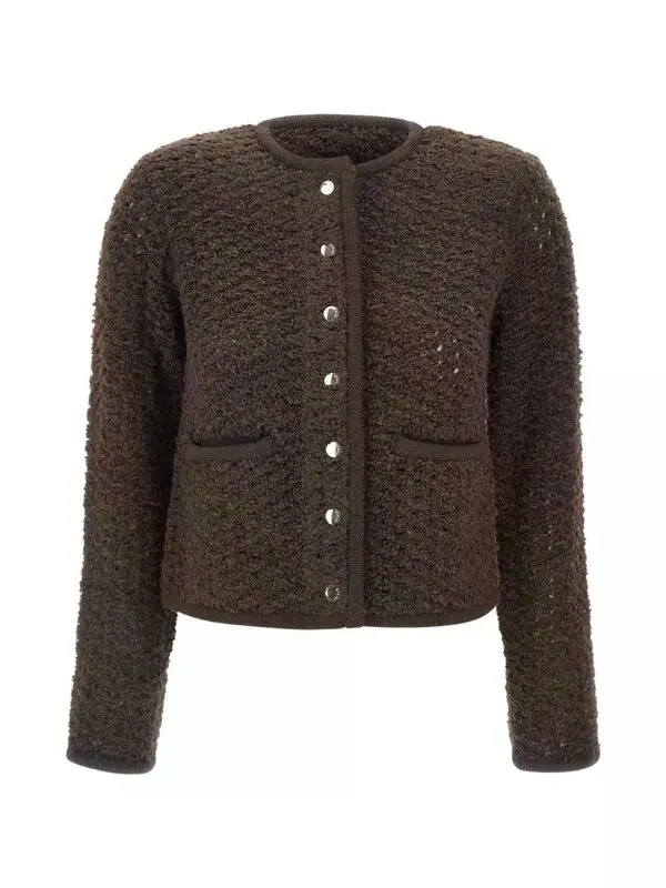 Staud Patch-pocket Cardigan