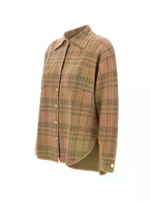 NOT SHY Jasper Patch-pockets Checked Shirt