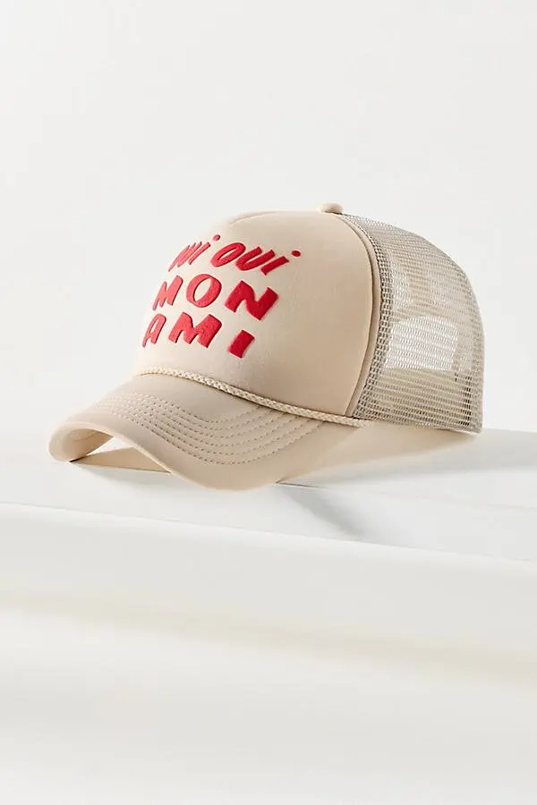 Anthropologie Trucker Hat - Oui Oui Mon Ami