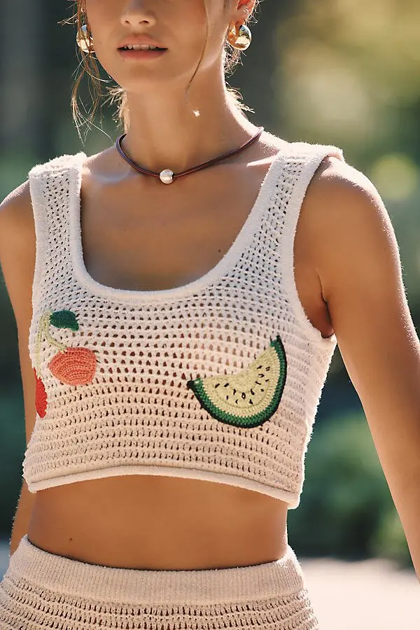 CELANDINE Crochet Market Stand Top