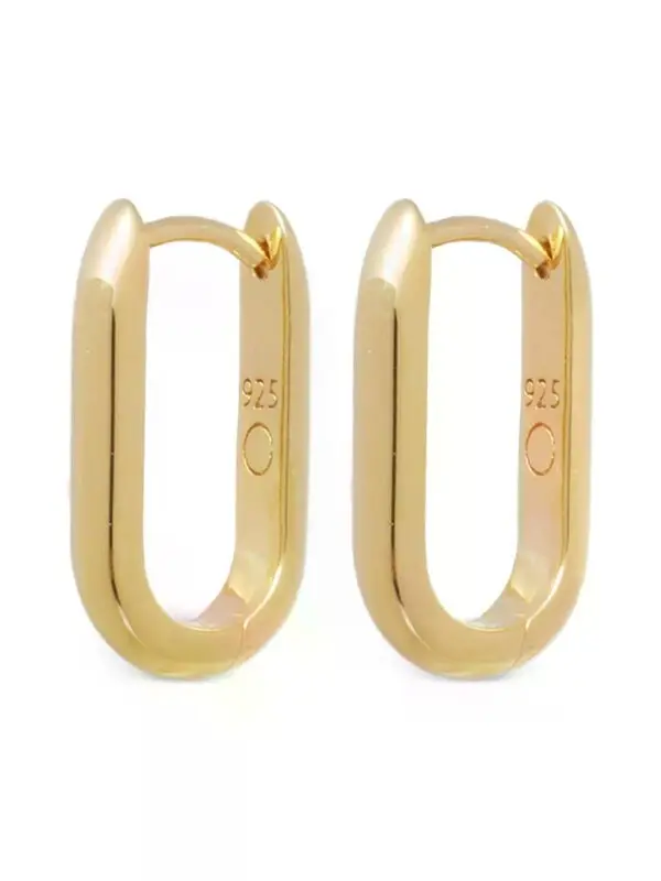 MISSOMA Ovate Hoop Earrings - Gold