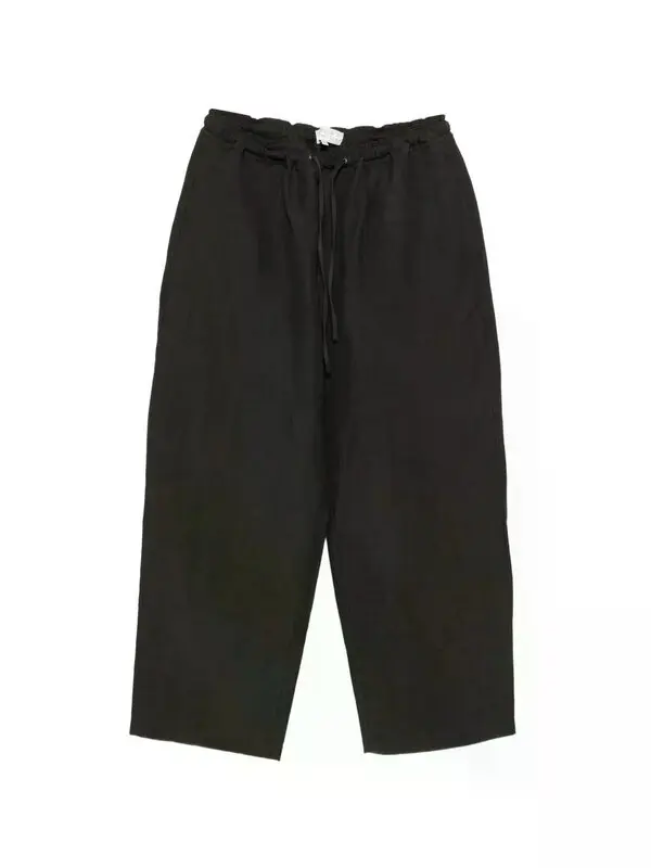 Studio Nicholson Cropped Drawstring Trousers