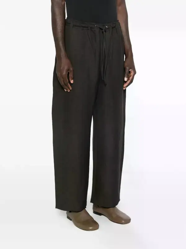 Studio Nicholson Cropped Drawstring Trousers