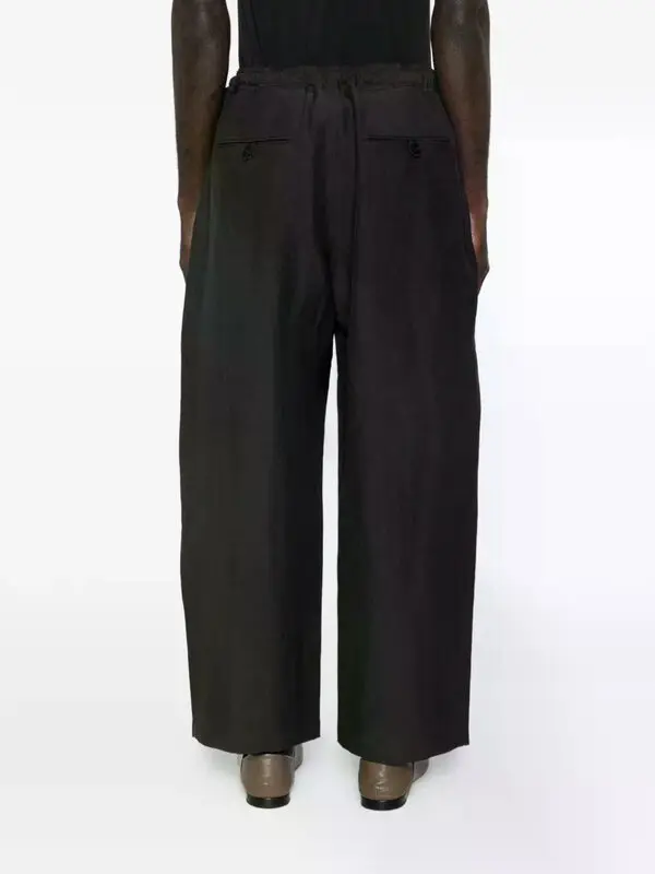 Studio Nicholson Cropped Drawstring Trousers