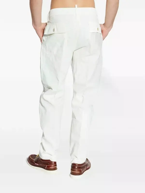 Dsquared2 Elasticated-waistband Tapered Trousers