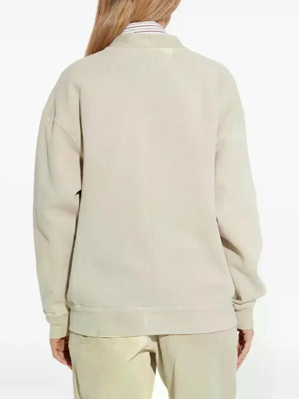 MARANT ETOILE Stephy Pocket Button Cardigan - Neutrals