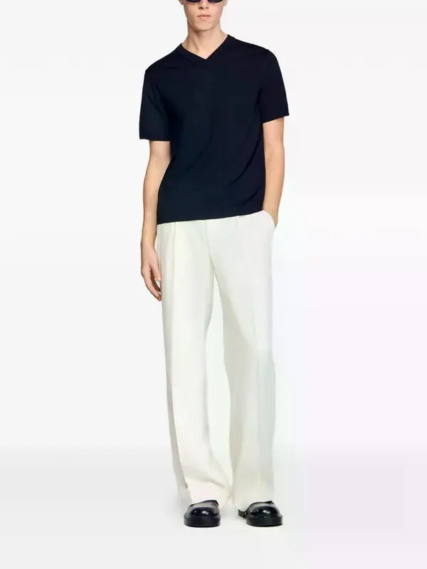 Sandro Short-sleeve V-neck T-shirt