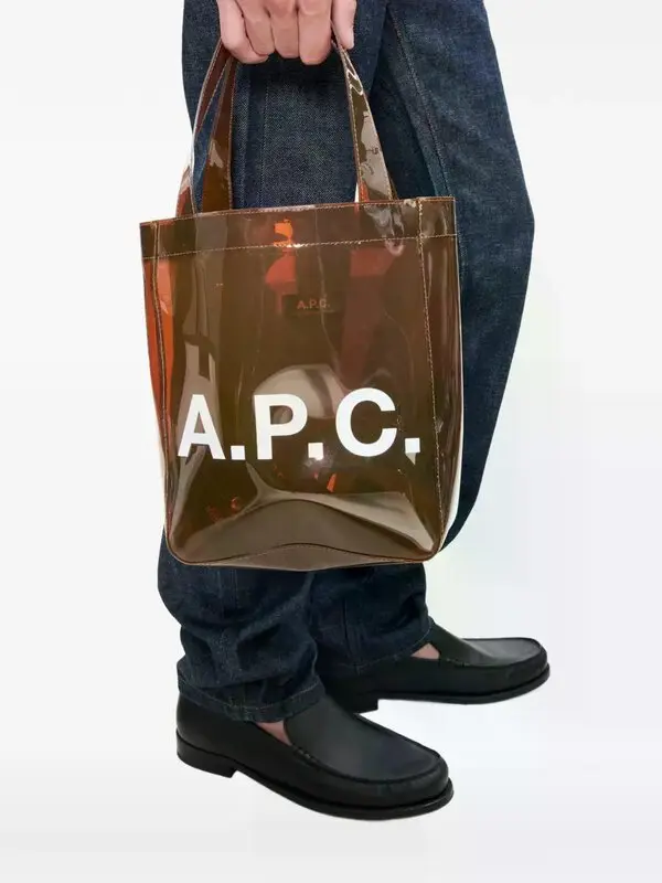 A.p.c. Small Logo Tote Bag