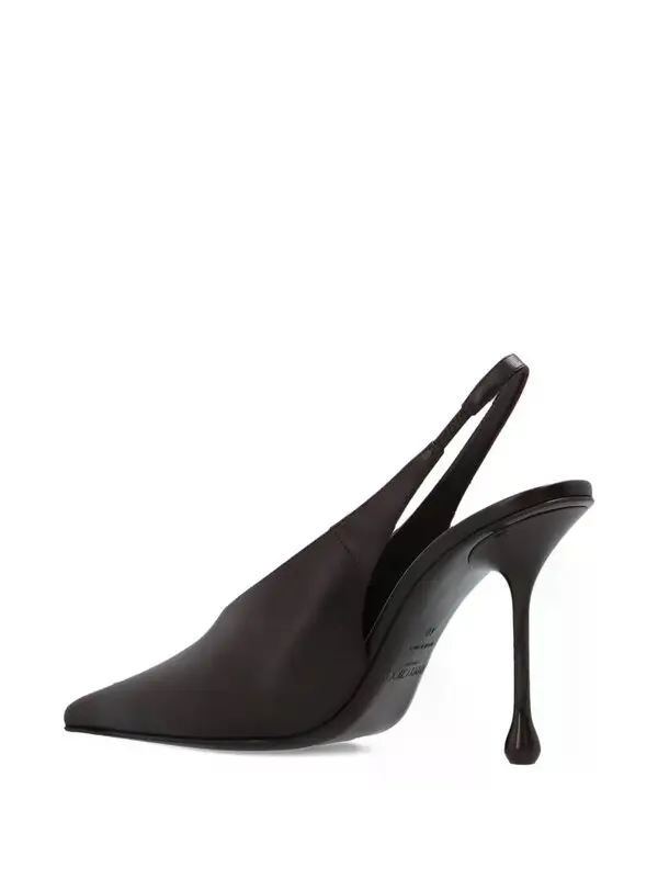 JIMMY CHOO Isa 95mm Slingback Pumps - Brown