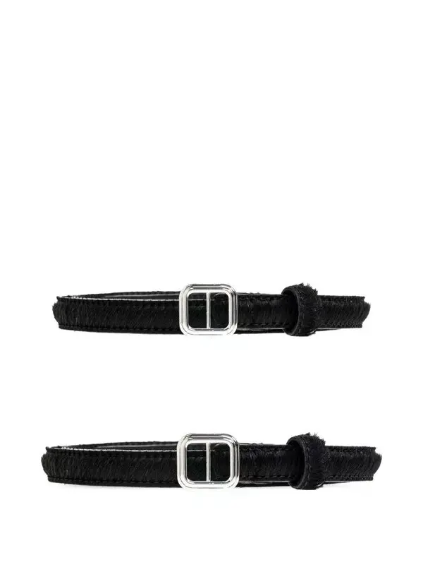 Lié Studio Georgia Buckle Belt - Black