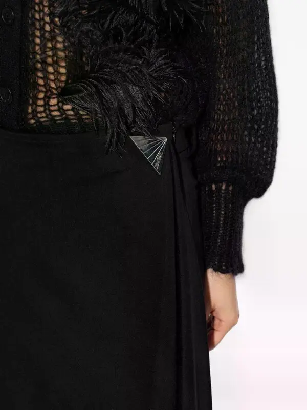 Attico Asymmetric Layered Trousers
