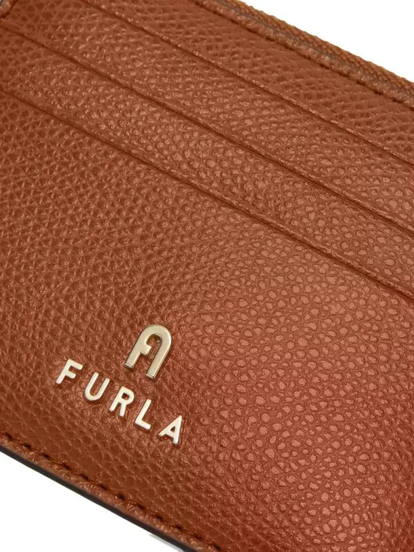 Furla Small Camelia Logo-detail Wallet - Brown