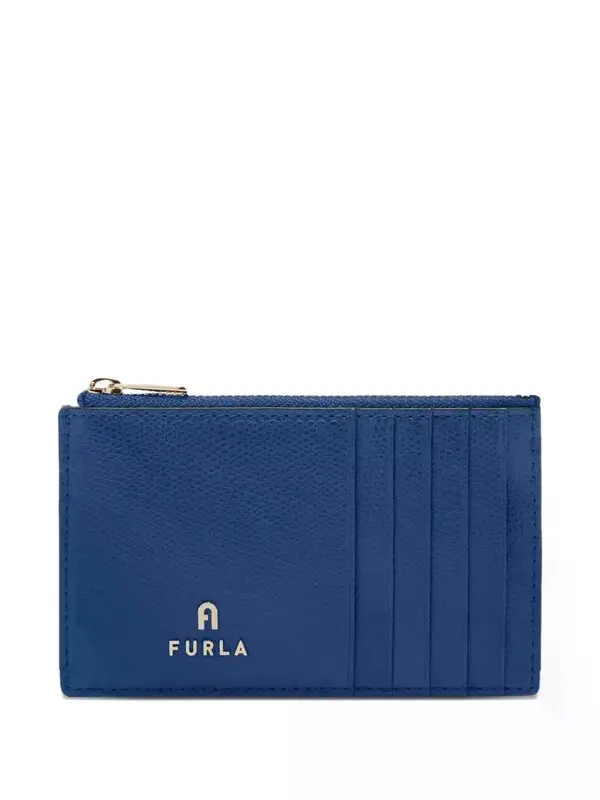 Furla Medium Camelia Zip-fastening Card Holder - Blue
