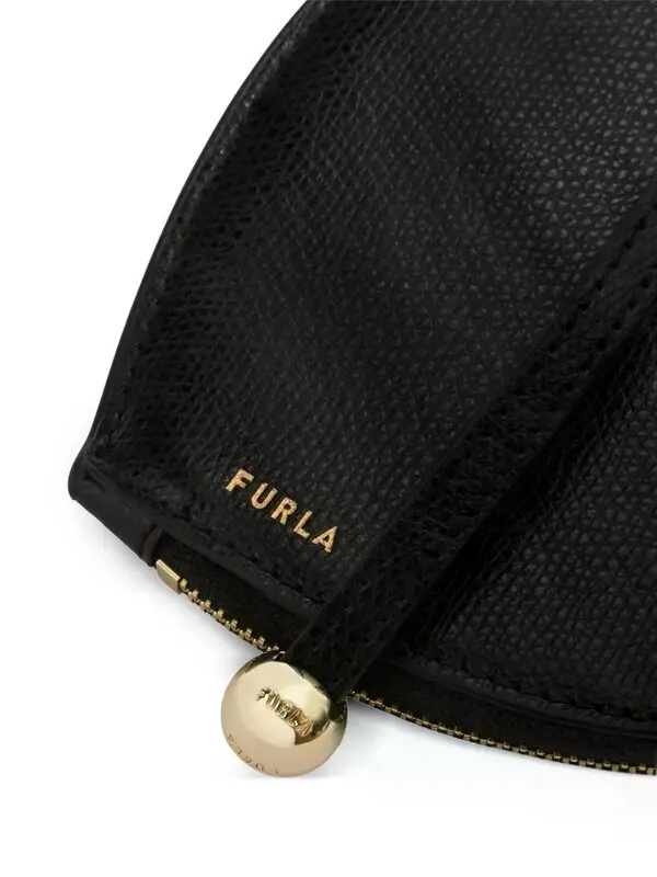 Furla Small Laura Heart Coin Case - Black