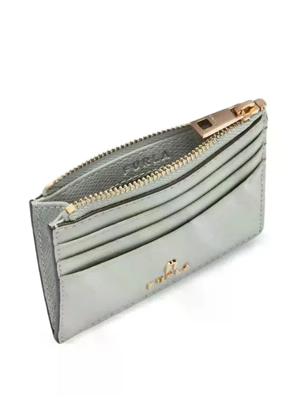 Furla Small Camelia Card Case - Grey