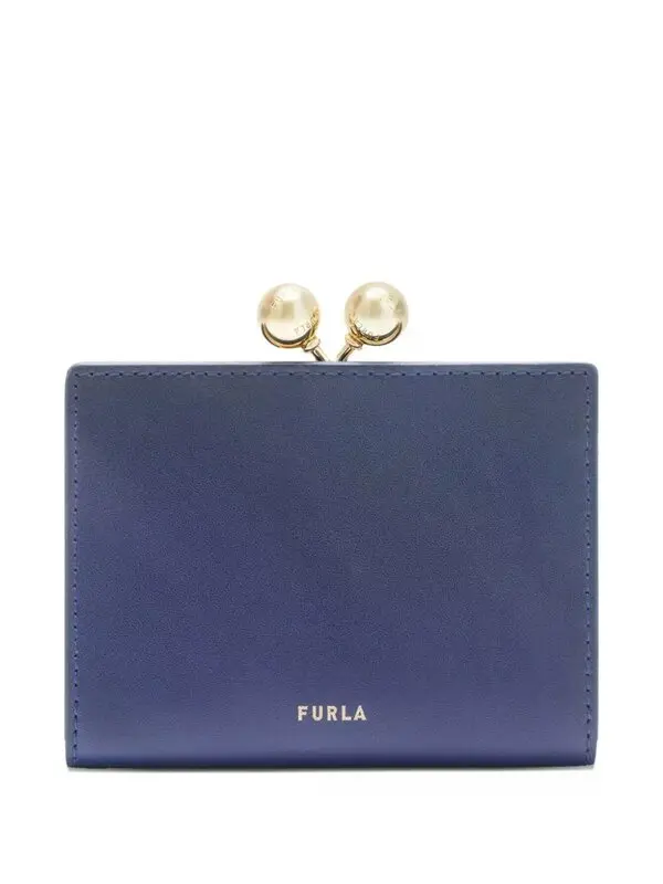 Furla Leather Wallet - Blue