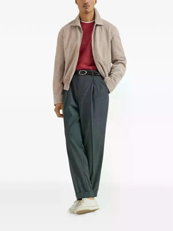 Brunello Cucinelli Logo-print Sweatshirt - Red