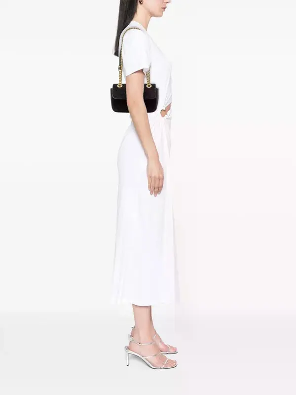 Gucci Gg Marmont Matelasse Velvet Shoulder Bag - Black