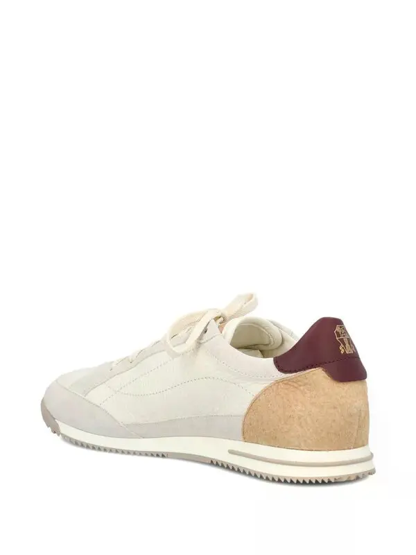 Brunello Cucinelli Panelled Lace-up Sneakers - Neutrals
