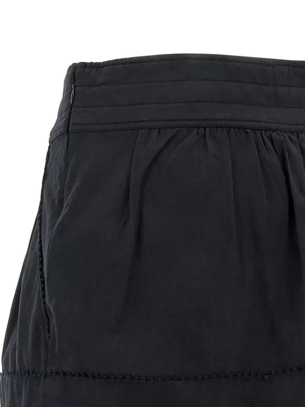 Isabel Marant Étoile Cybila Pleated Shorts - Black