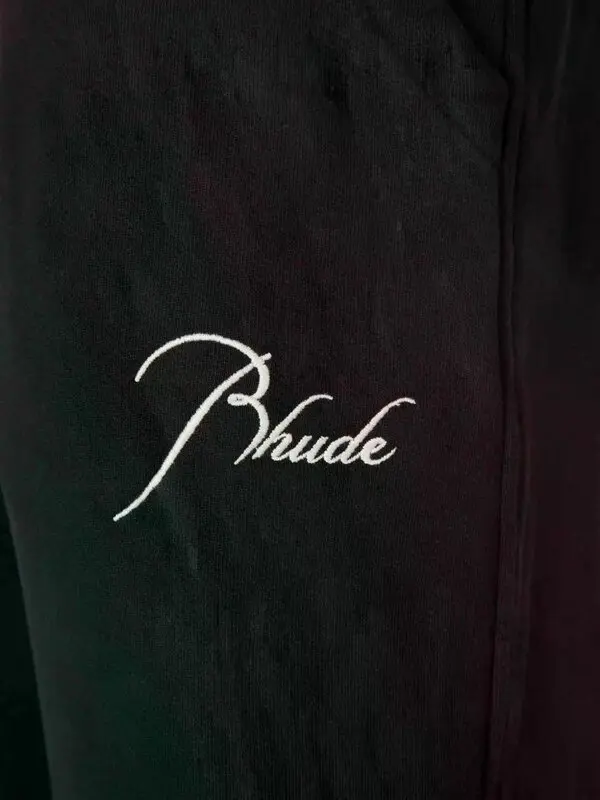 Rhude Logo-detail Track Pants - Black