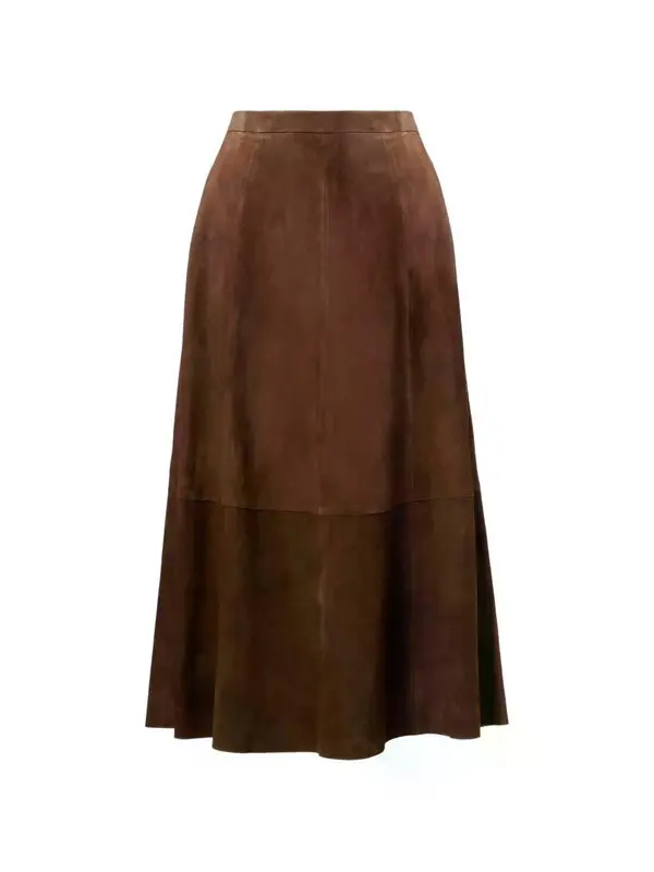 Vince A-line Flared Midi Skirt