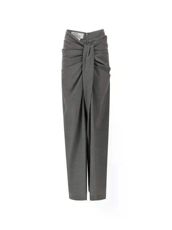 Giuseppe Di Morabito Draped Asymmetric Trousers