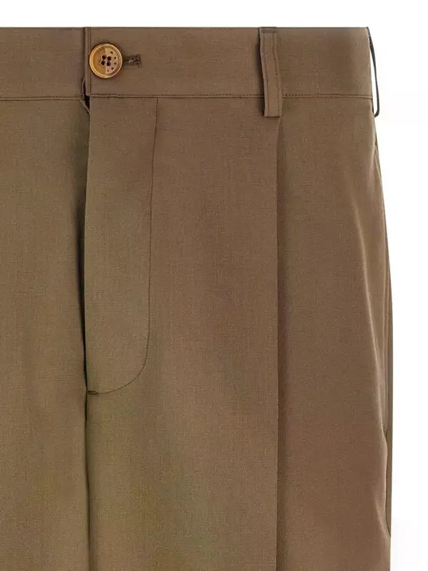 Marni Pleated Wide-leg Trousers