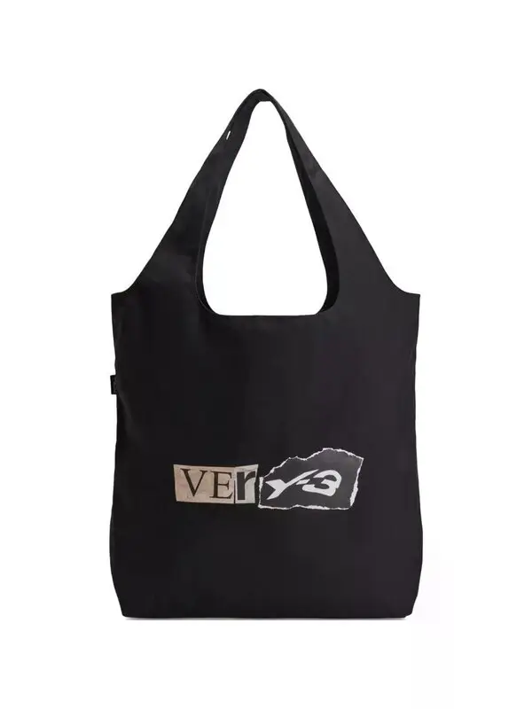 Y3 Logo Print Tote Bag
