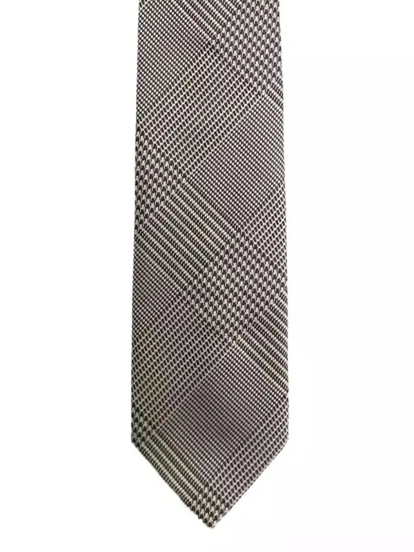 TOM FORD Check-pattern Standard Neck Tie