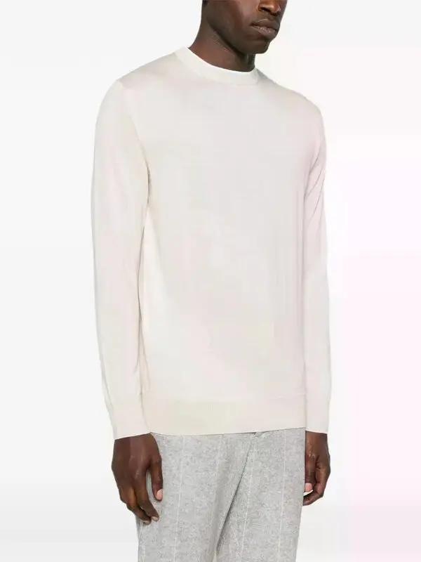 Eleventy Crewneck Sweater - Neutrals