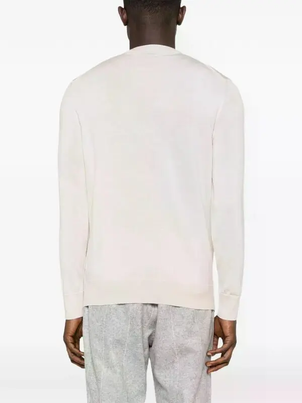 Eleventy Crewneck Sweater - Neutrals