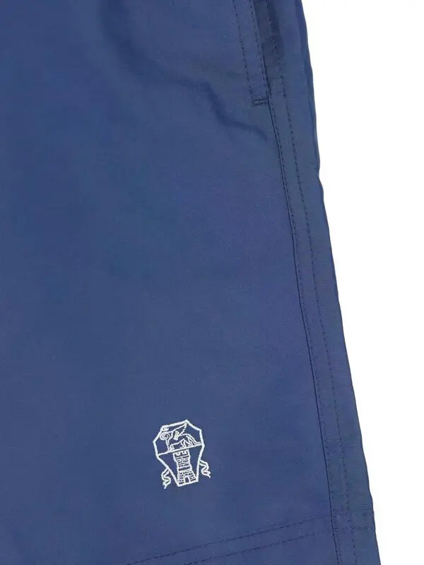 Brunello Cucinelli Logo-detail Swim Short