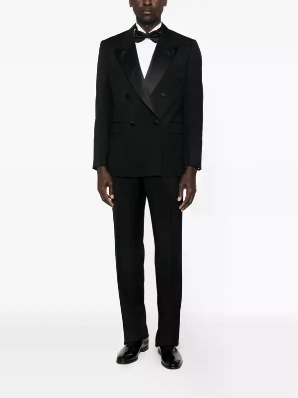 LARDINI Double-breasted Shawl-lapel Suit