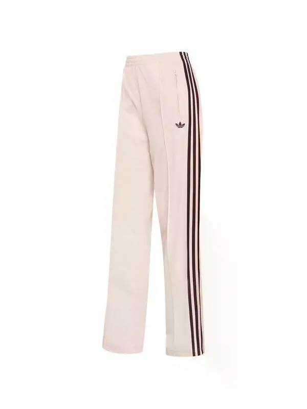 Adidas Stripe Loose Track Pants - Pink