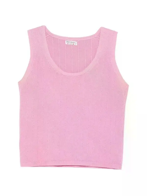 Saint Laurent 1990s Scoop-neck Vest