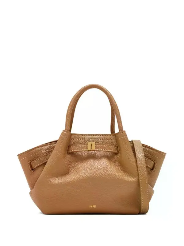 Jw Pei Hana Handle Pebbled Tote Bag