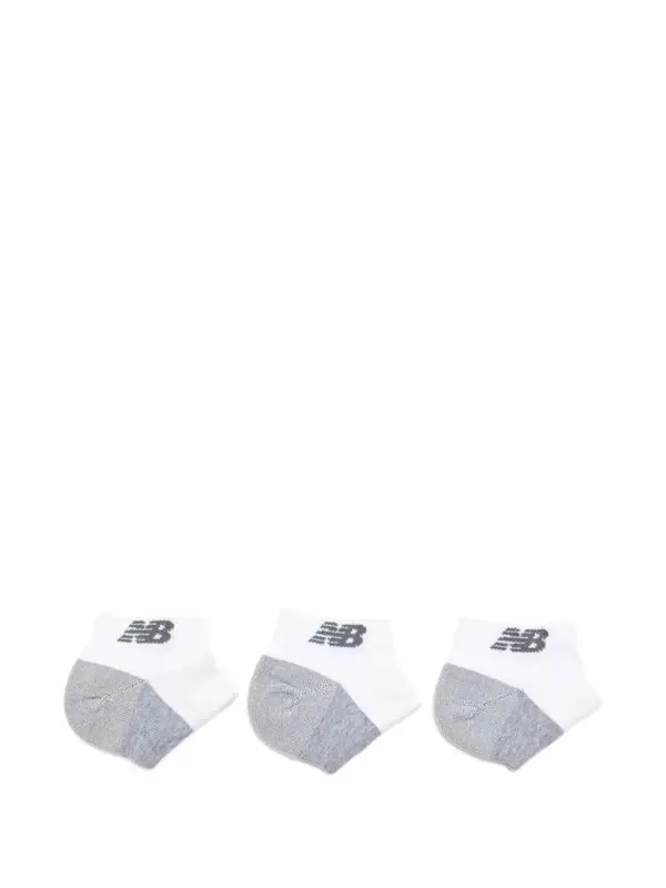 NEW BALANCE Logo Socks - White