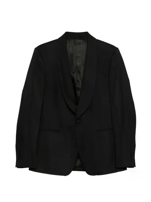 LARDINI Shawl-collar Single-breasted Jacket