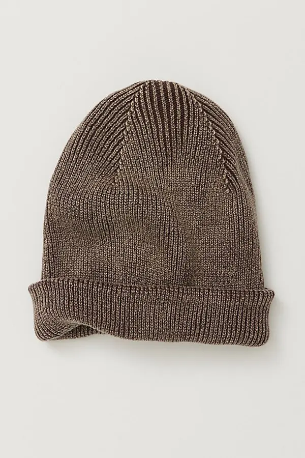 Free People Lou Slouchy Beanie - Grey